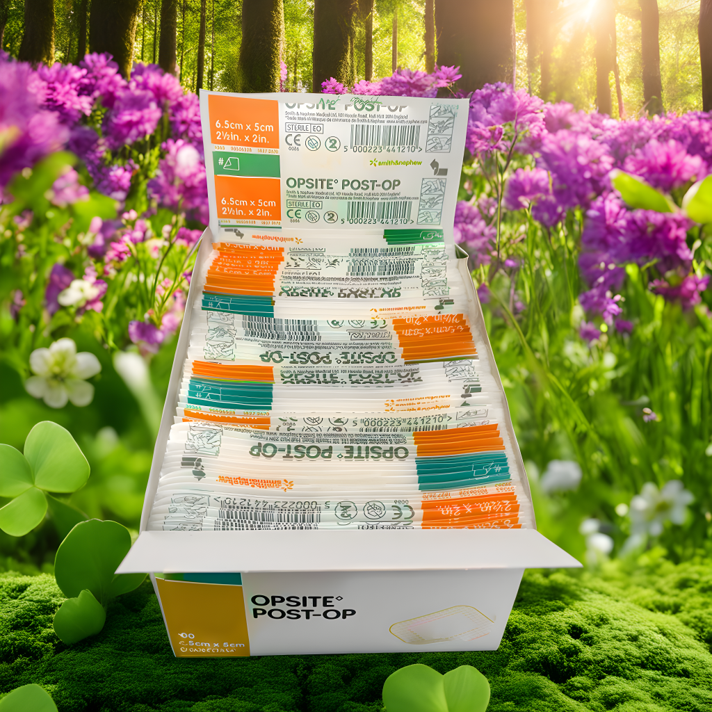 Smith & Nephew 66000713 Opsite Post-Op Dressing with Pad, 20cm x 10cm ...