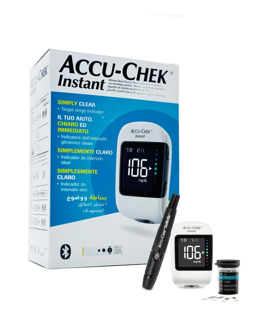 Accu-Chek Instant Blood Glucose Glucometer – Medispot Medical