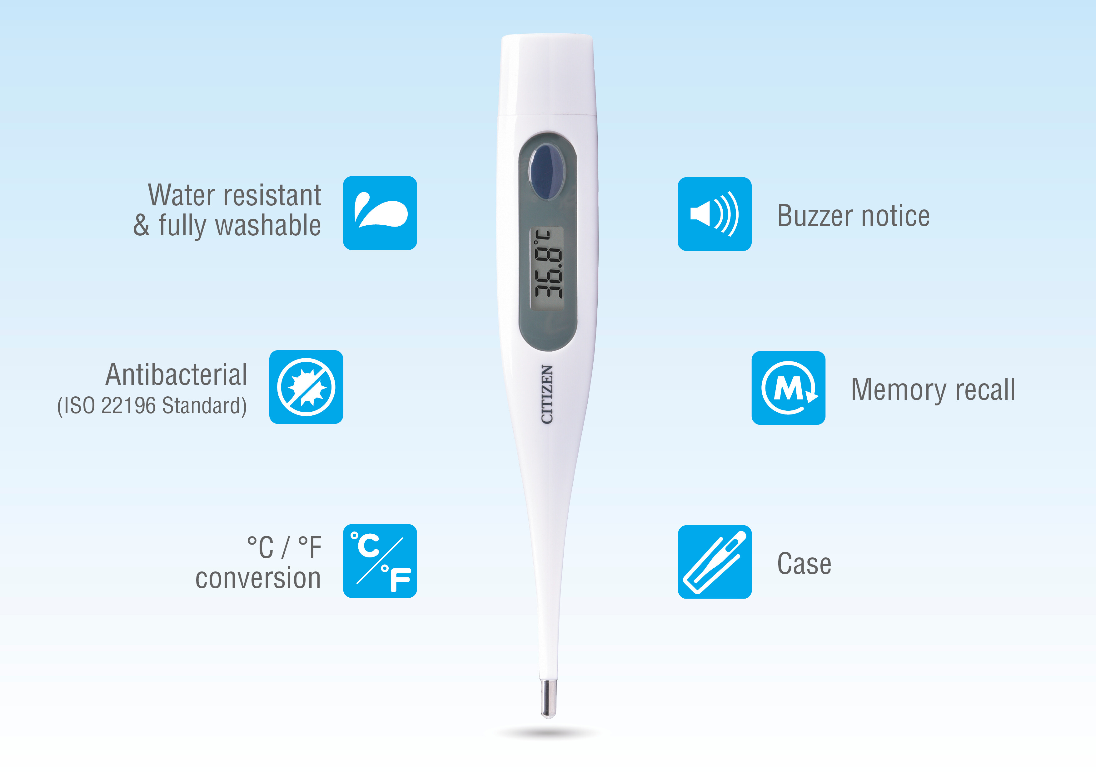 CITIZEN CTA303 digital body thermometer – Medispot Medical Equipments & Disposable Supplies ...